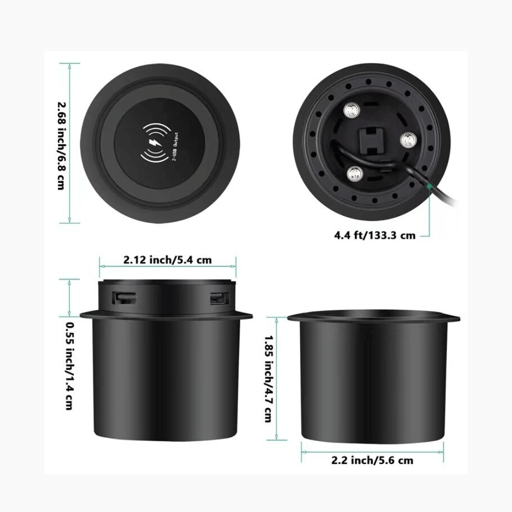Embedded Wireless Charger Built-in Desk Phone Charger – ONEPOINTECH
